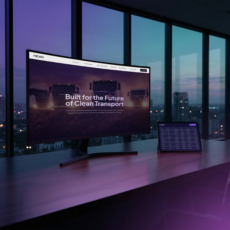 Nexio | Built for the Future of Clean Transport